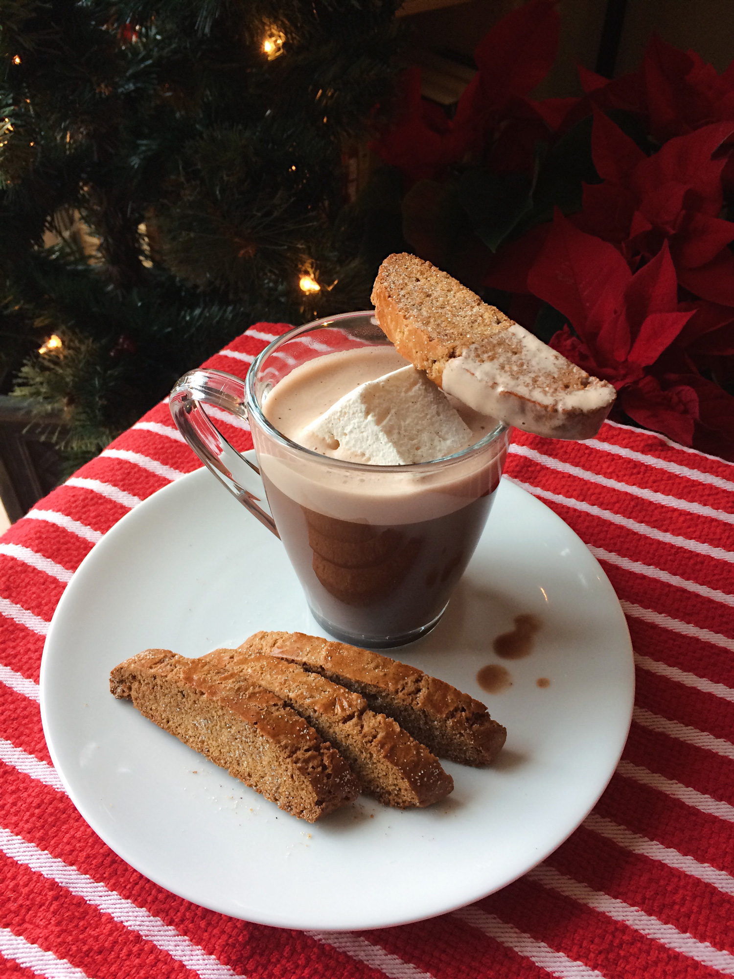 Gingerbread Biscotti